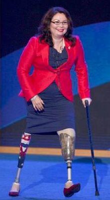 Right Leg US Flag Left Leg Camouflage - Ken Oder